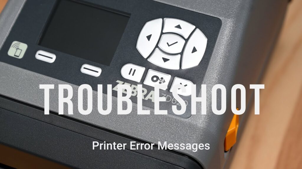 How To Fix Common Zebra Printer Errors Messages PrinterNotPrinting